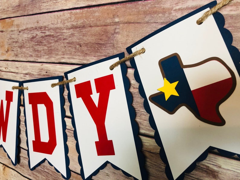 Howdy Banner, Texas Banner, Texas Decor, Rustic Banner, Texas, Texas ...