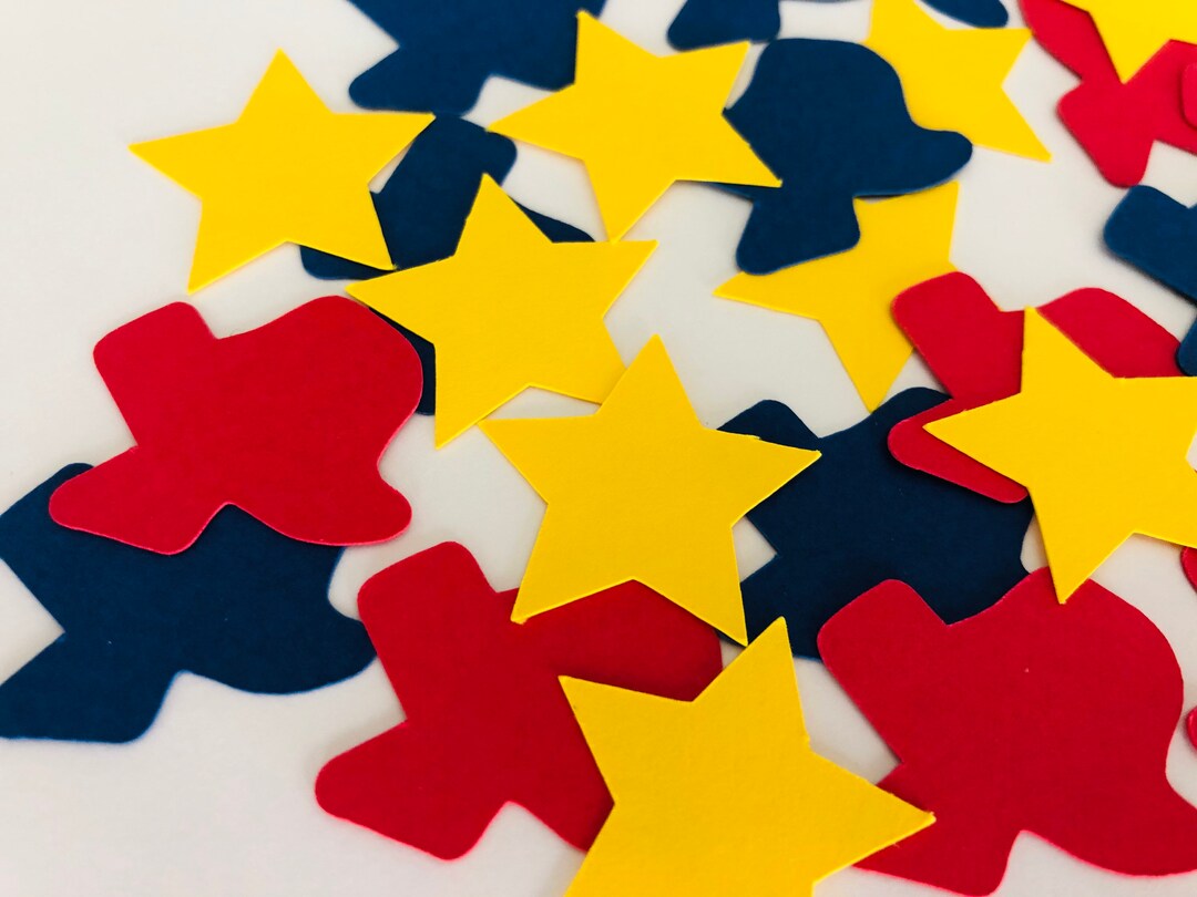 Texas Pride Confetti, Texas Confetti, Confetti, Texas Party, Texas ...