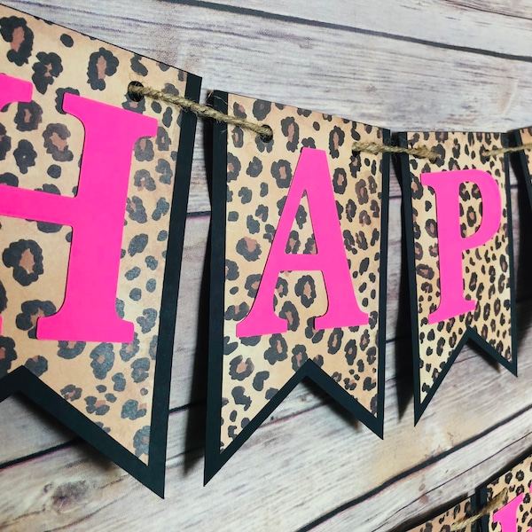 Leopard Party Decorations - Etsy