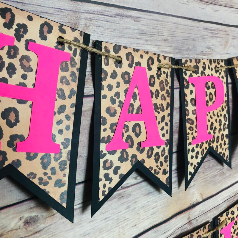 Leopard Party Decorations - Etsy