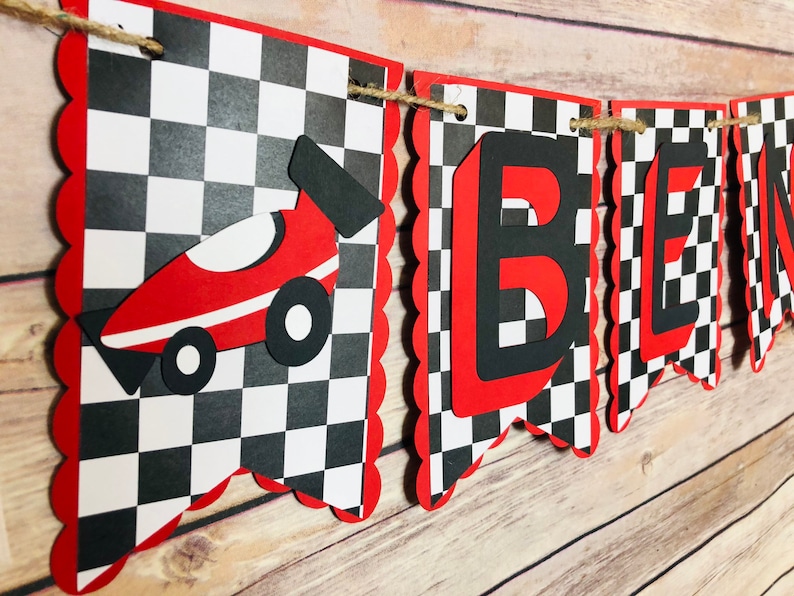 Race Car Name Banner, Racecar Name Banner, Race Car Banner, Car Banner ...