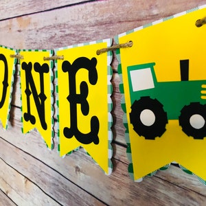 Tractor Banner, John Deere Banner, Green Tractor Banner, Barnyard ...