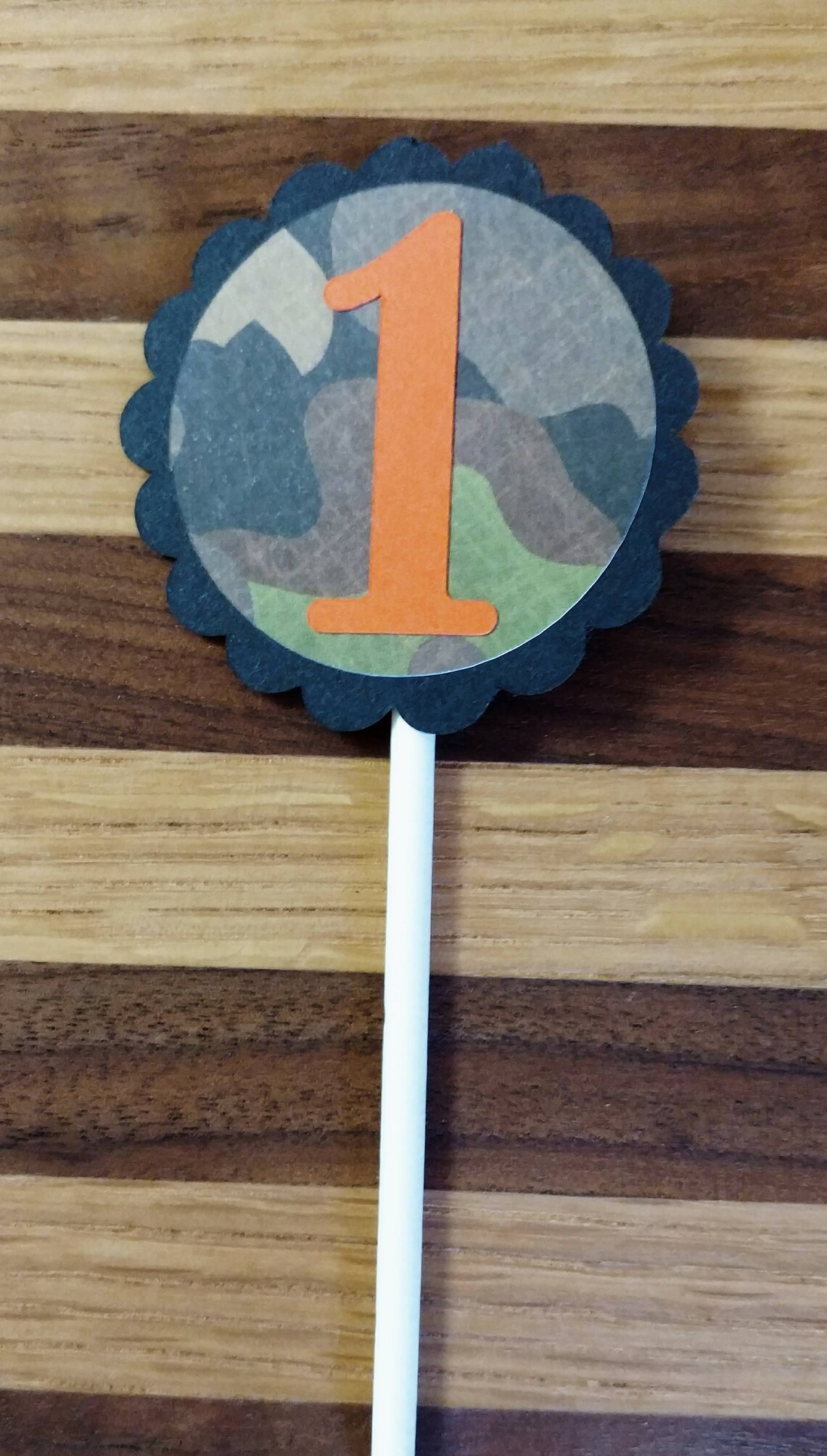 Camo One Cupcake Toppers camo toppers camo party camo | Etsy