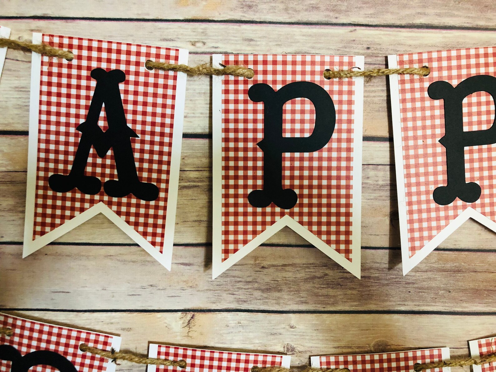 Gingham Cow Banner Cow Banner Cow Happy Birthday Banner Cow | Etsy