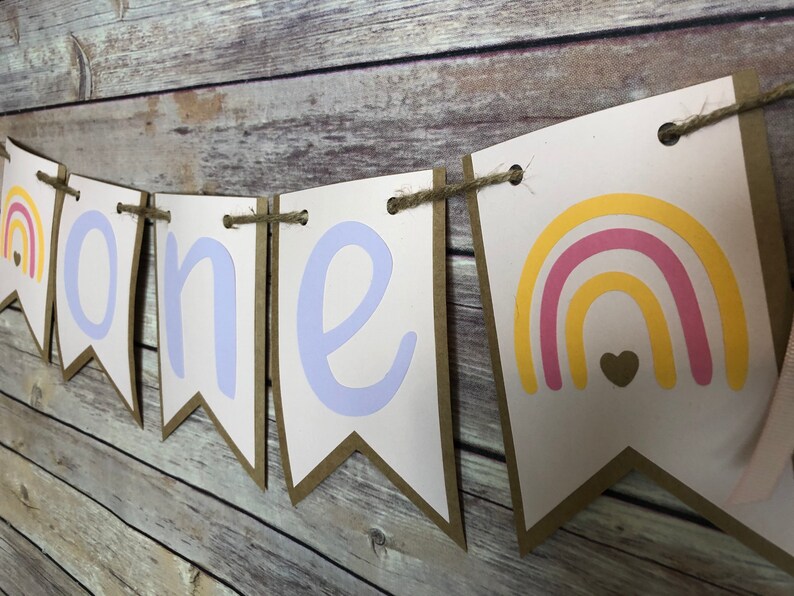 Boho Rainbow Banner, Boho Banner, Rainbow Banner, Pastel Banner, Pastel ...