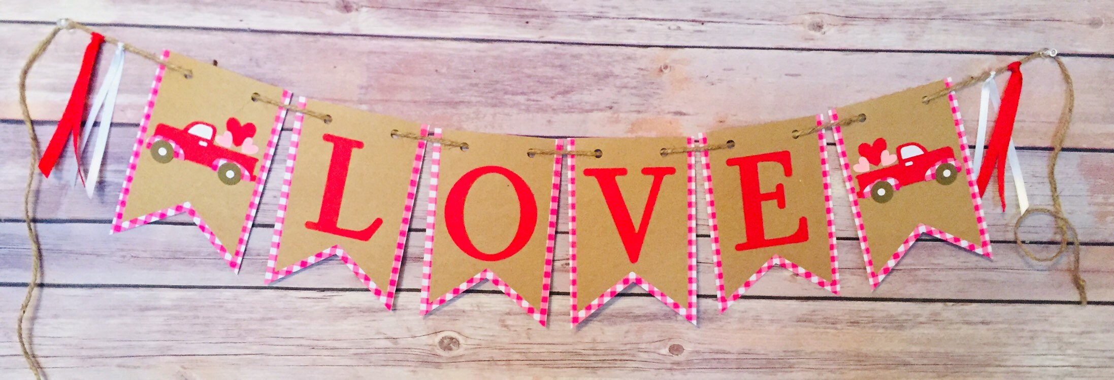 Love Banner Valentine's Day Banner Valentines Banner Be | Etsy