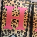 Leopard Happy Birthday Banner Leopard Banner Birthday - Etsy