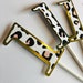 Gold Foil Pink Leopard Toppers, Pink Leopard Toppers, Leopard Toppers ...