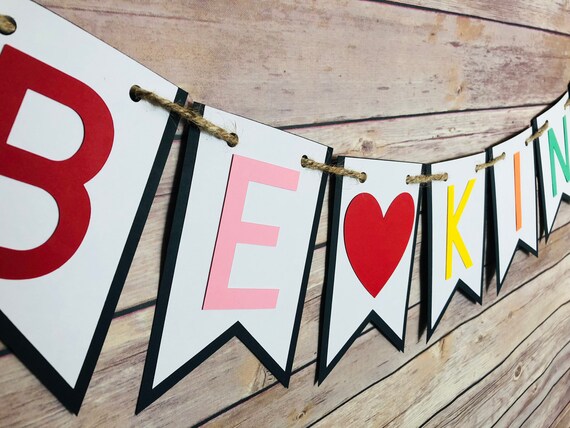Be Kind Banner Kind Banner Classroom Banner Teacher Banner | Etsy