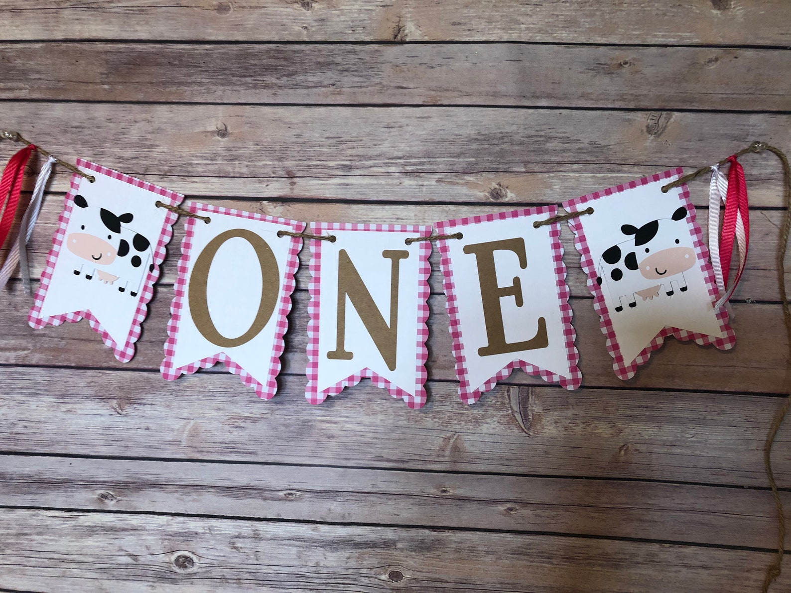 Cow Banner Farm Banner Barnyard Banner Western Banner - Etsy