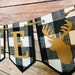 Buffalo Check Deer Banner Buffalo Check Banner Buffalo Plaid - Etsy