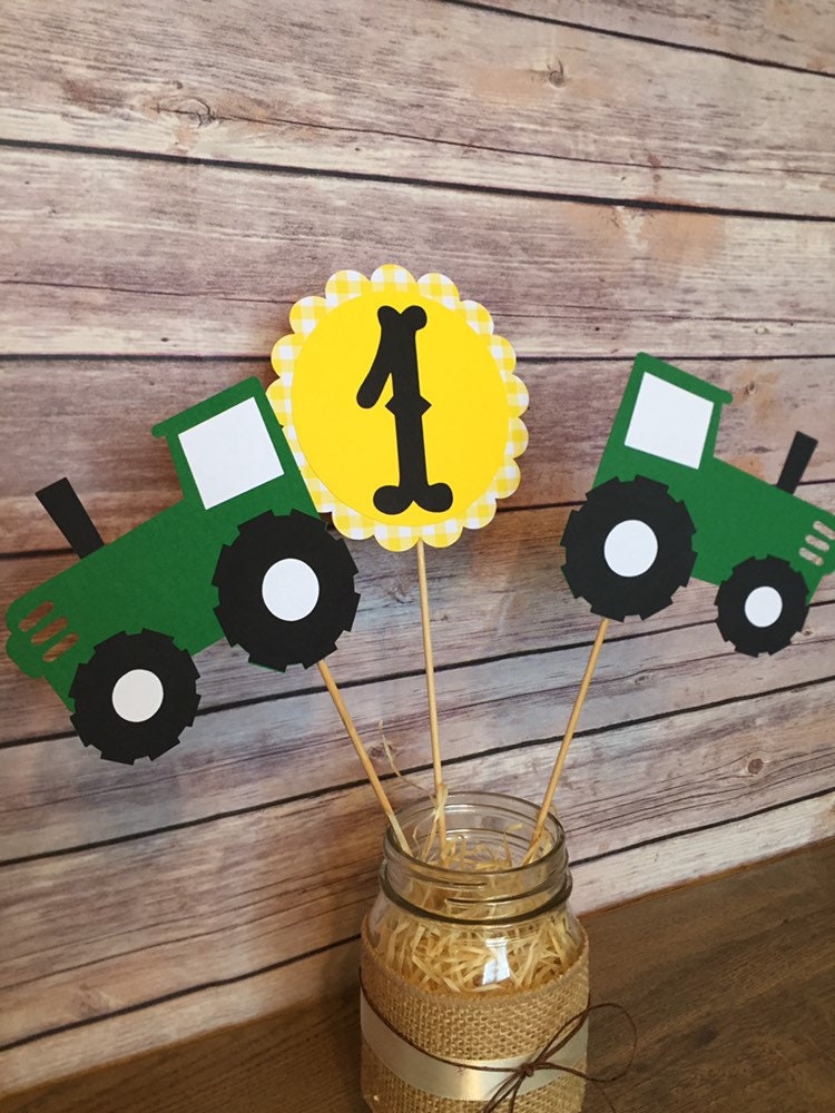 Gingham Tractor Toppers Set of Three Tractor Toppers Tractor - Etsy