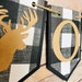 Buffalo Check Deer Banner, Buffalo Check Banner, Buffalo Plaid Banner ...