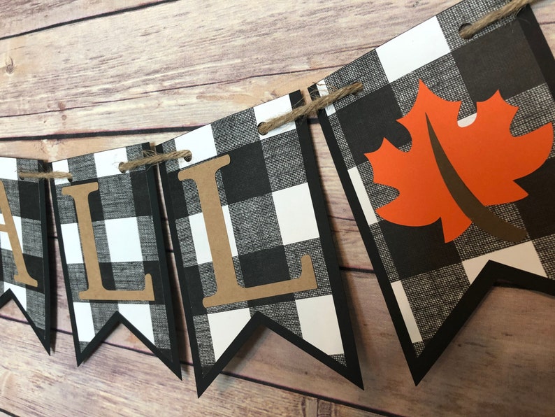 Fall Banner Autumn Banner Fall Decor Halloween Decor | Etsy