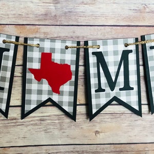 Home Banner, Welcome Banner, Texas Banner, Rustic Banner, Farmhouse ...