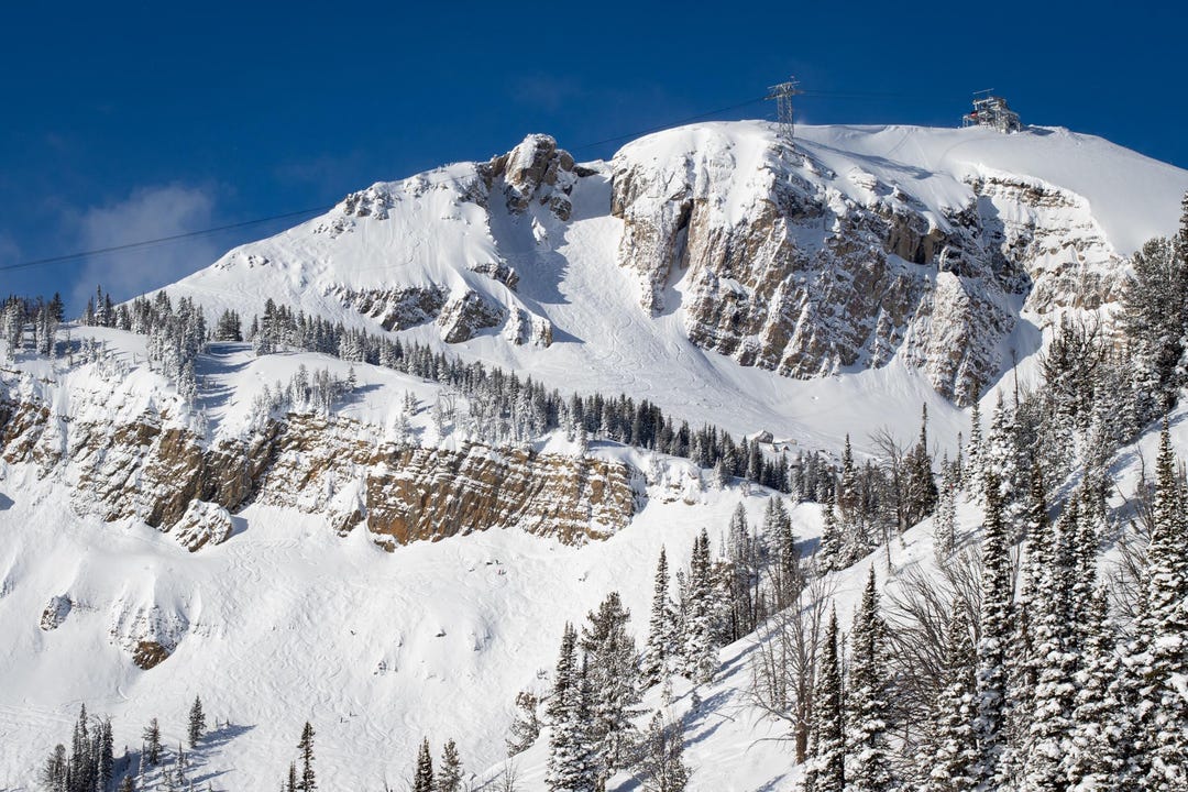 Corbet's Couloir at Jackson Hole Resort - Color Photo - Etsy