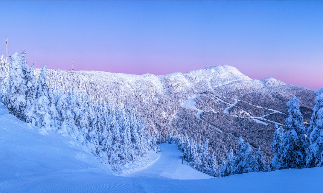 Stowe Vermont Morning Alpenglow - 3x5 Ratio - Etsy