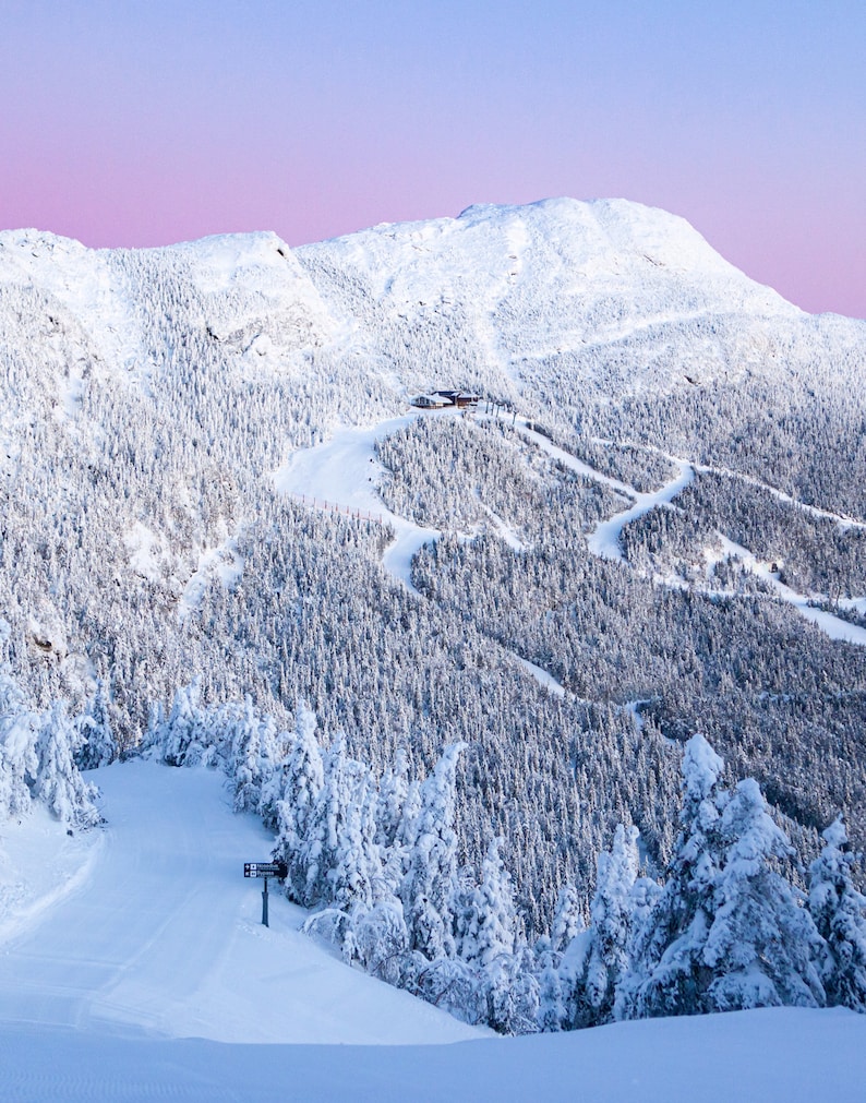 Stowe Mountain Resort - Vertical - Etsy