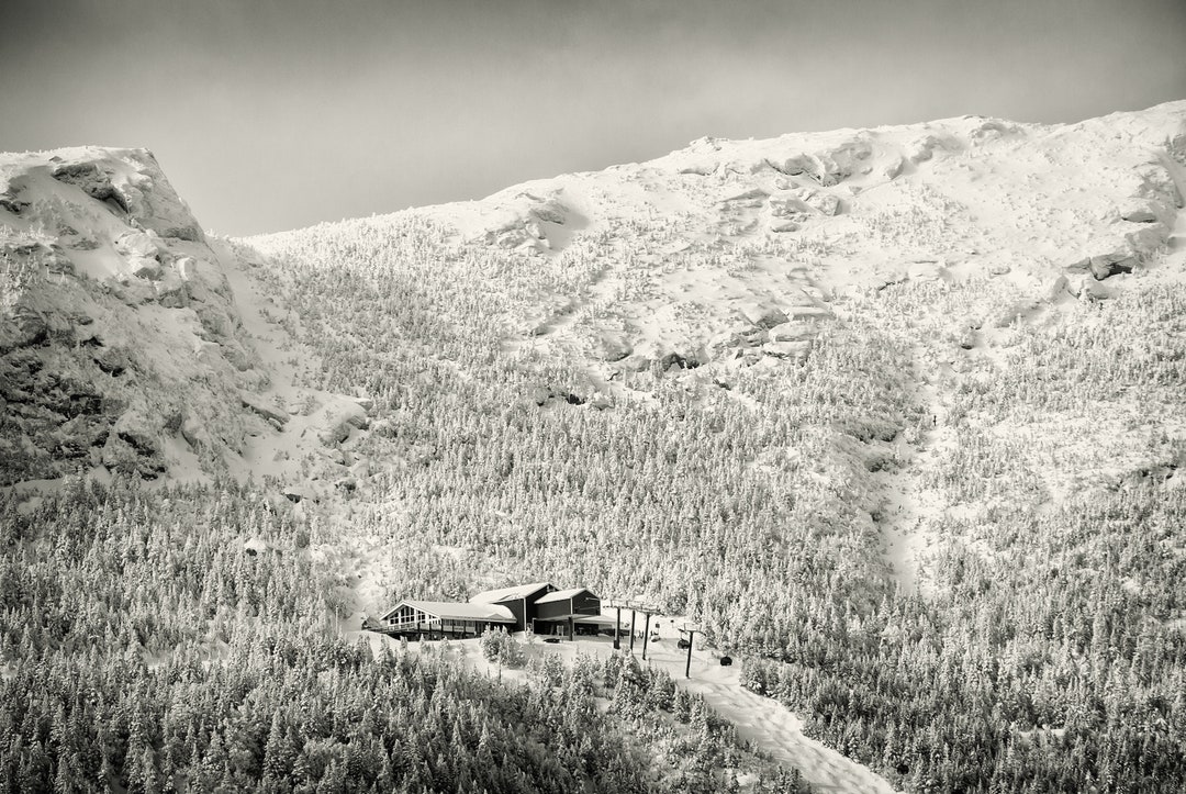 Stowe Summit Closeup in Winter - Etsy