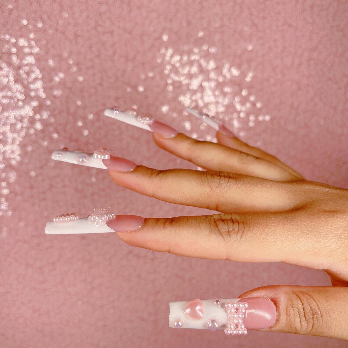 Bo Peep Luxury Nails High Gloss Gel Press on Nails XL - Etsy