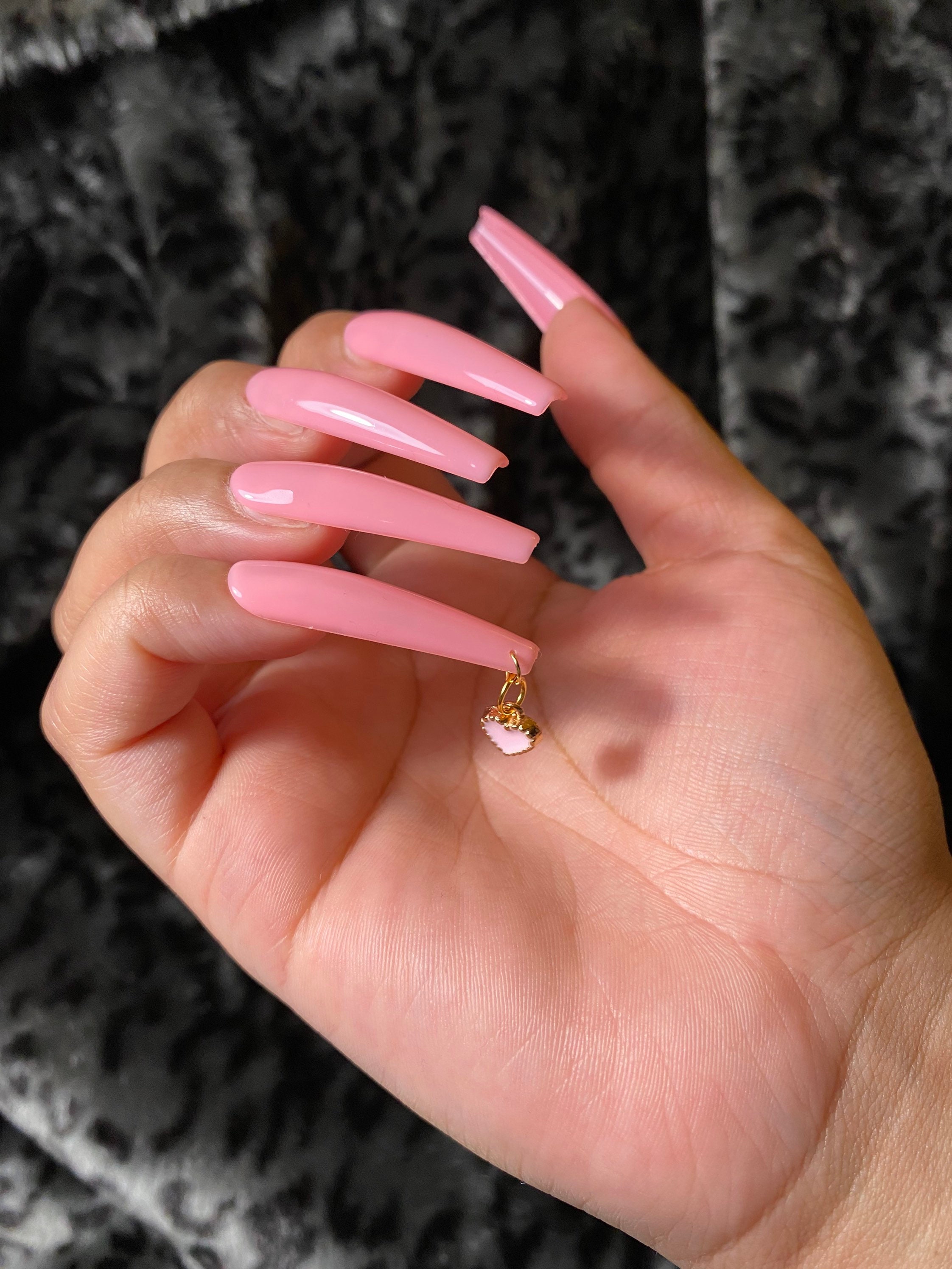 Silk Luxury Nails High Gloss Gel Press On Nails Fake | Etsy