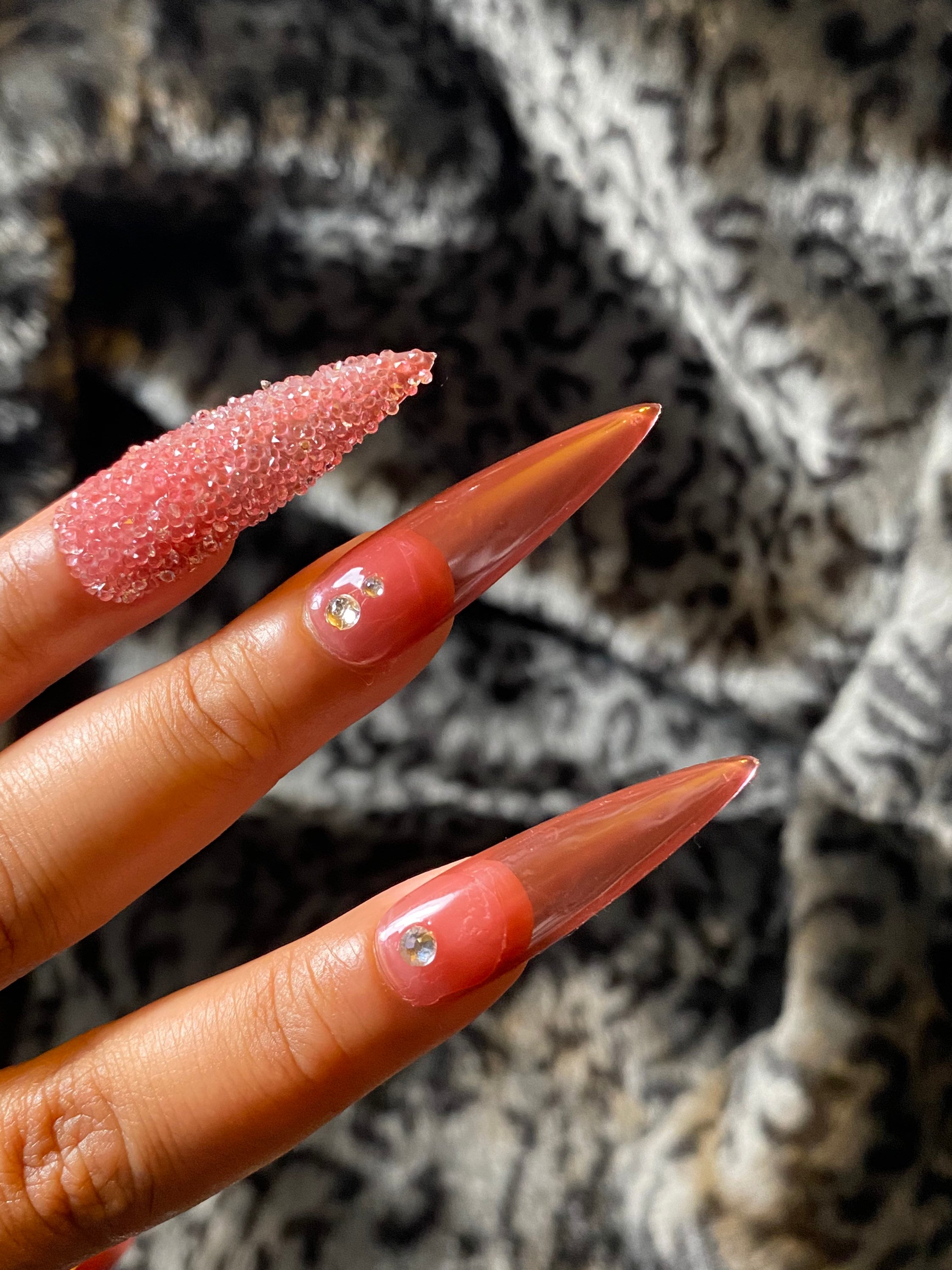 Hard Candy Luxury Nails High Gloss Gel Press on Nails XL - Etsy