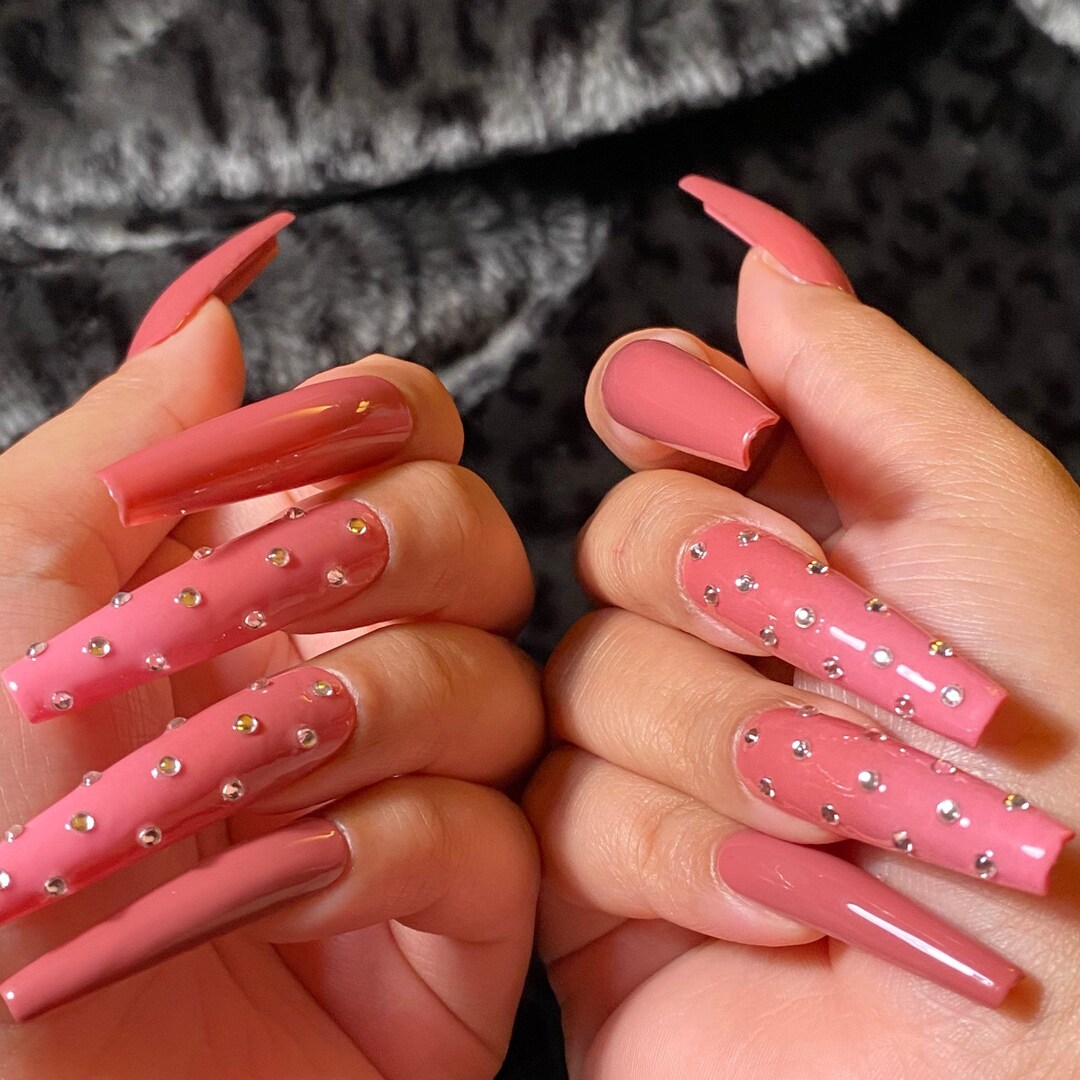 It Girl Luxury Nails Press on Nails X Long Long Medium - Etsy