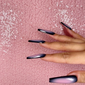 Genesis Luxury Nails high Gloss gel Press on Nails Fake Nails XL Long ...