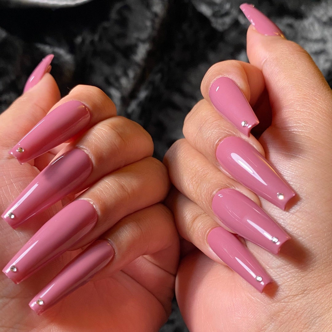 Top Notch Luxury Nails Press on Nails X Long Long Medium - Etsy