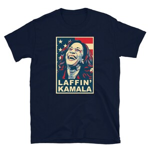 Laffin' Kamala Harris Joe Biden Sleepy Joe 2024 Short-sleeve Unisex T ...