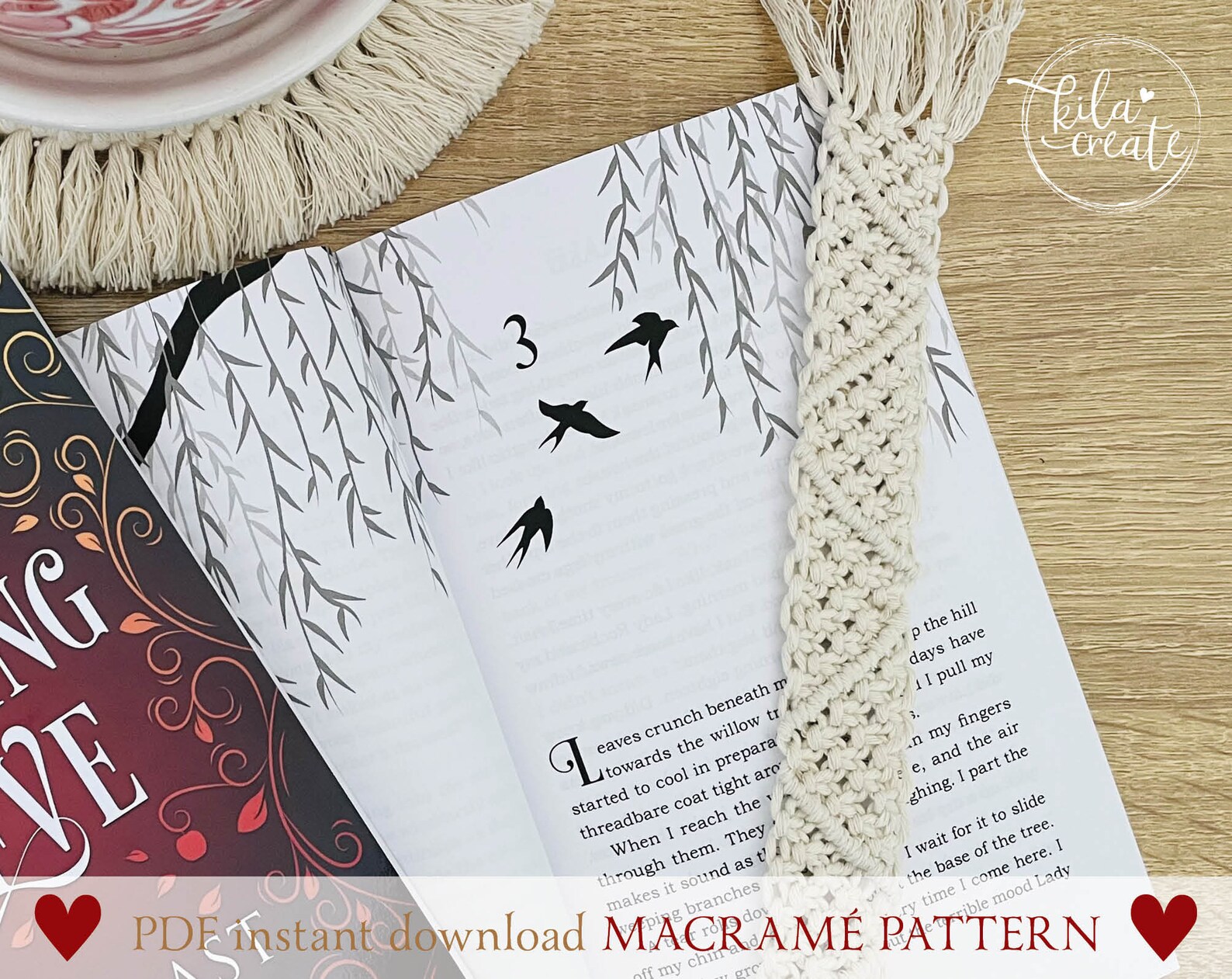 Macrame Bookmark PDF Pattern Tutorial Instant Download | Etsy