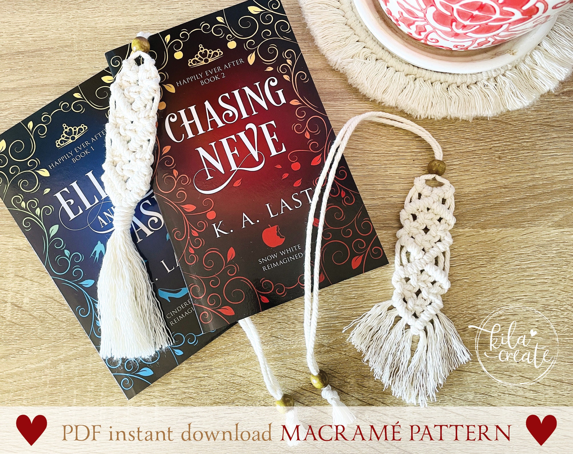 Macrame Bookmarks PDF Pattern Two Designs Tutorial Instant Download ...
