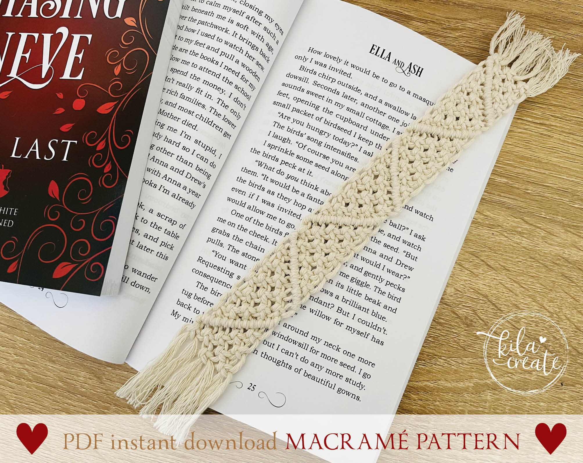 Macrame Bookmark PDF Pattern Tutorial Instant Download Free - Etsy ...