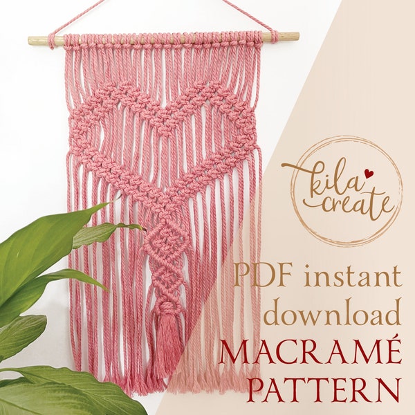 Macrame Pattern Wall Hanging - Etsy