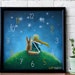 Little Prince Wall Clock Little Prince and Fox Illustration Le Petit ...
