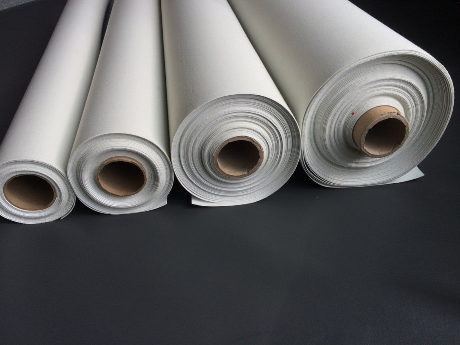 Marine Vinyl Fabric by the Yard 29 Colors: Flexa Faux Leather Vinyl 100 ...