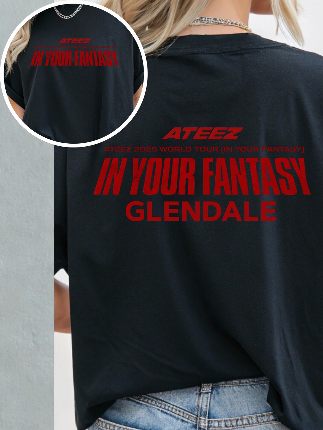 Ateez in Your Fantasy World Tour T-shirt: Atiny Fan Gift - Etsy