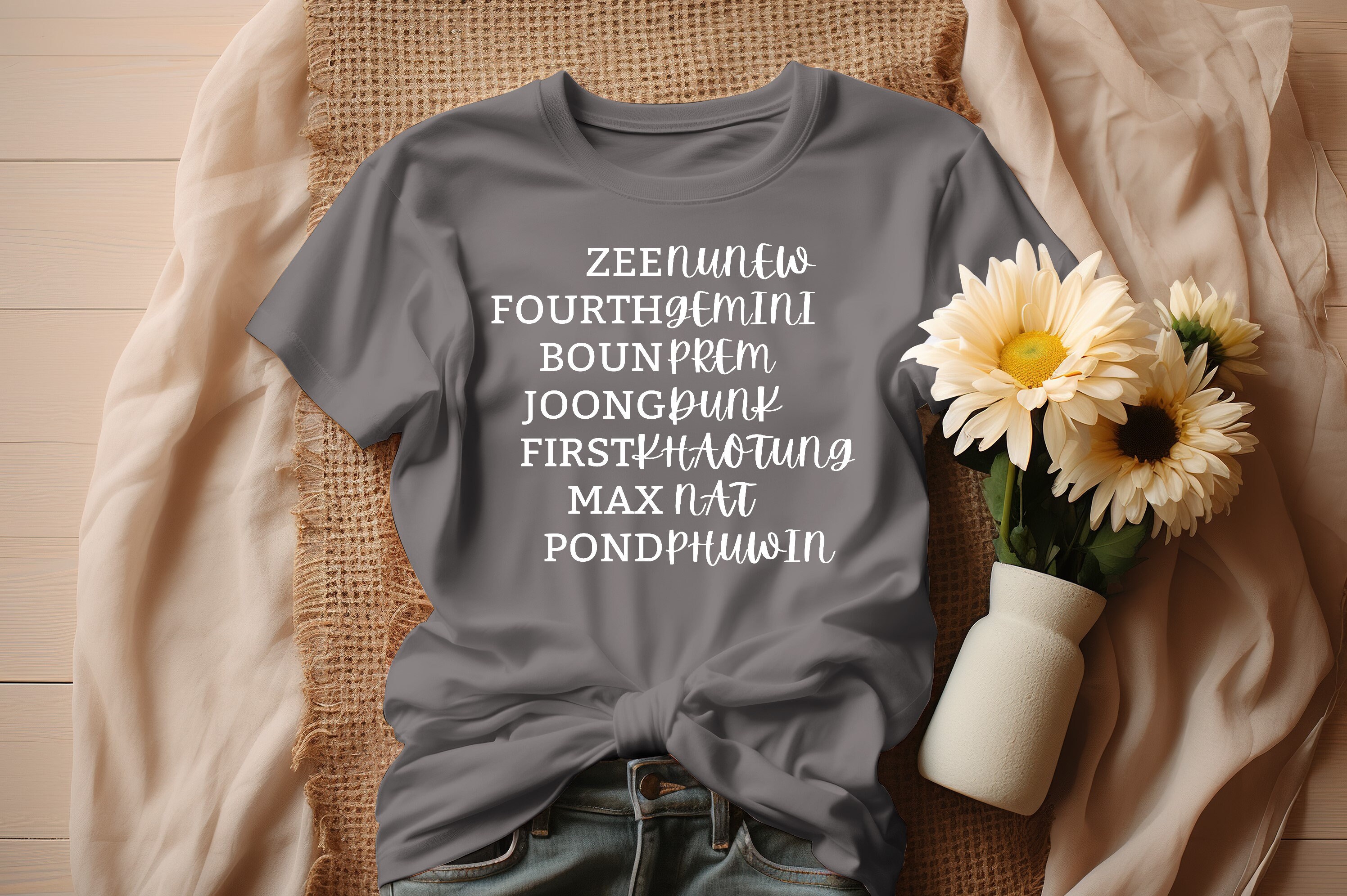 Personalized Thai BL Ships Graphic Tee: Unisex T-shirt - Etsy