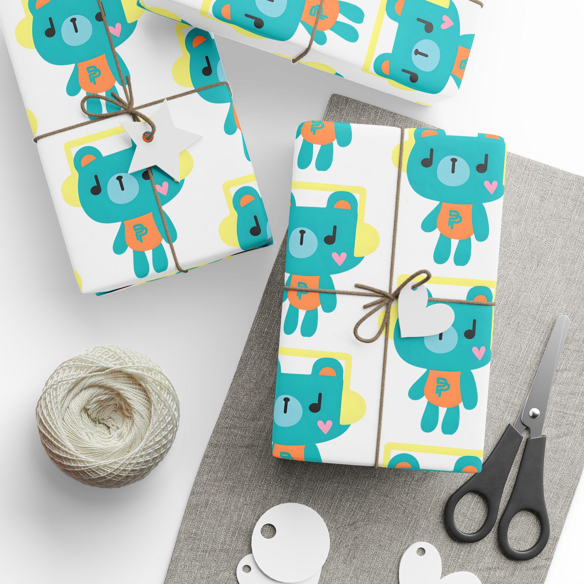 Thai BL Mascots Wrapping Paper | Kawaii Character Gift Wrap - Etsy