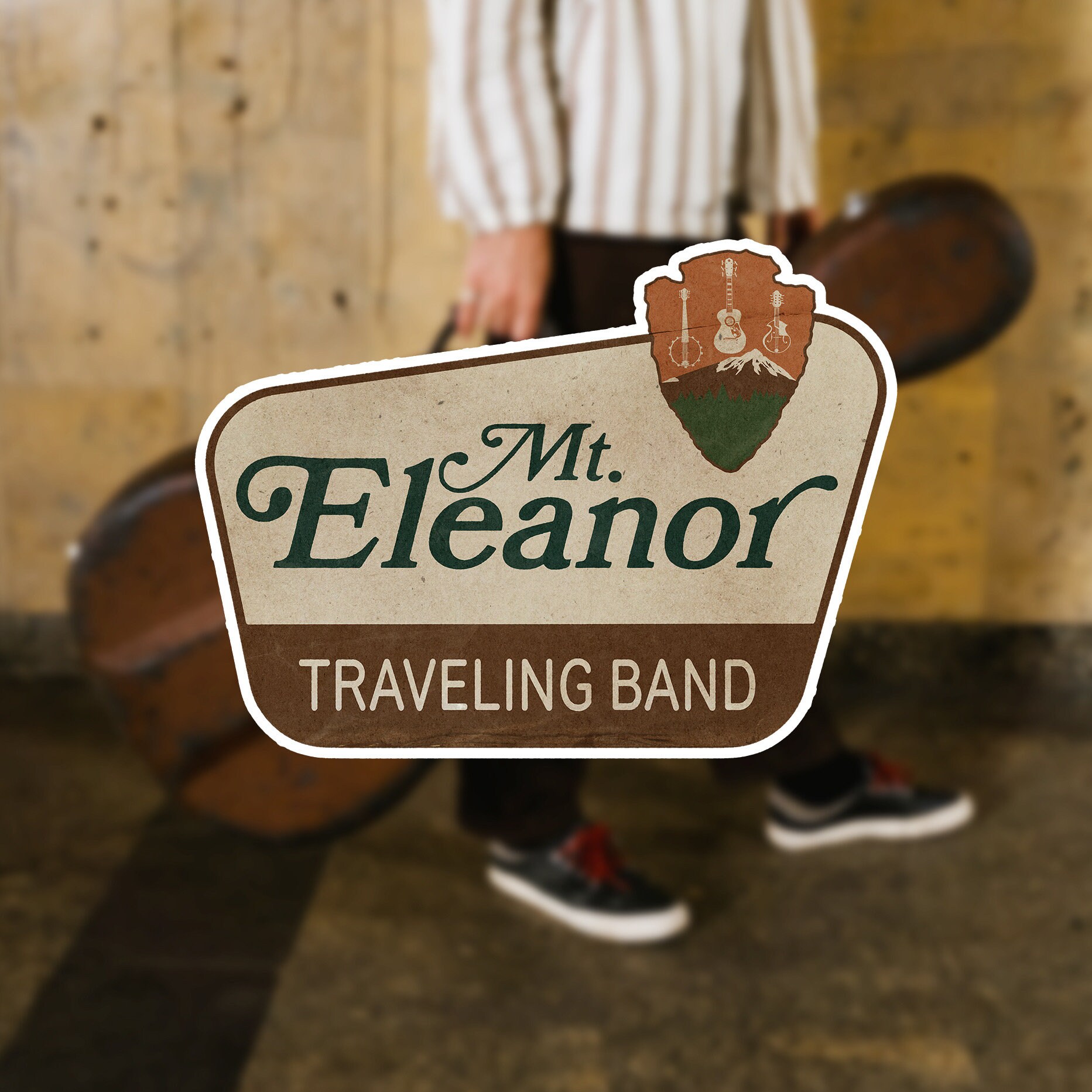 Mt. Eleanor National Park Logo Sticker - Etsy