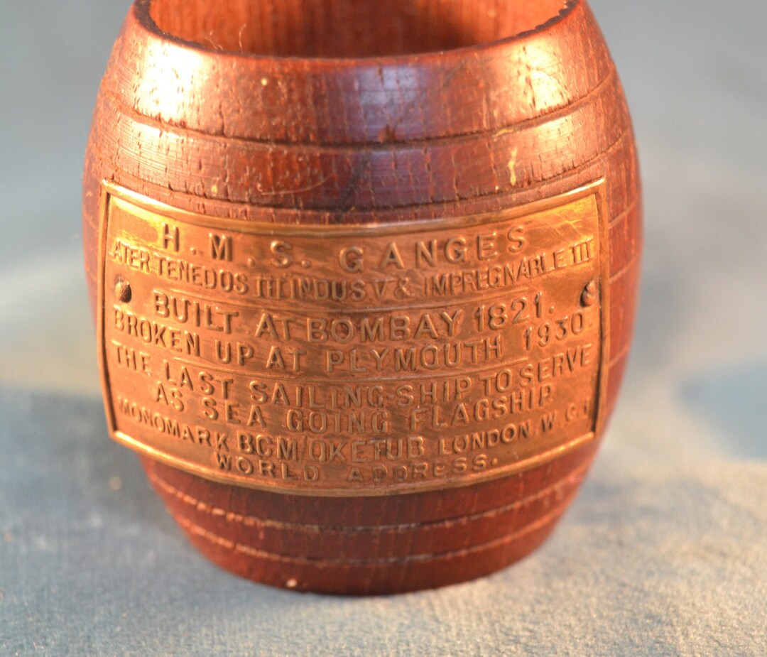 HMS Ganges Match Holdernaval Historical Interest - Etsy