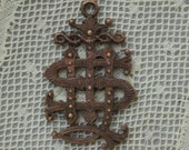 Vintage Society of Jesus Jesuit Monogram Emblem Pendant Charm | Etsy