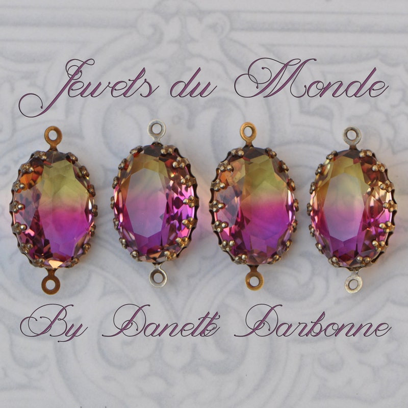 Rhinestone Connector - Etsy