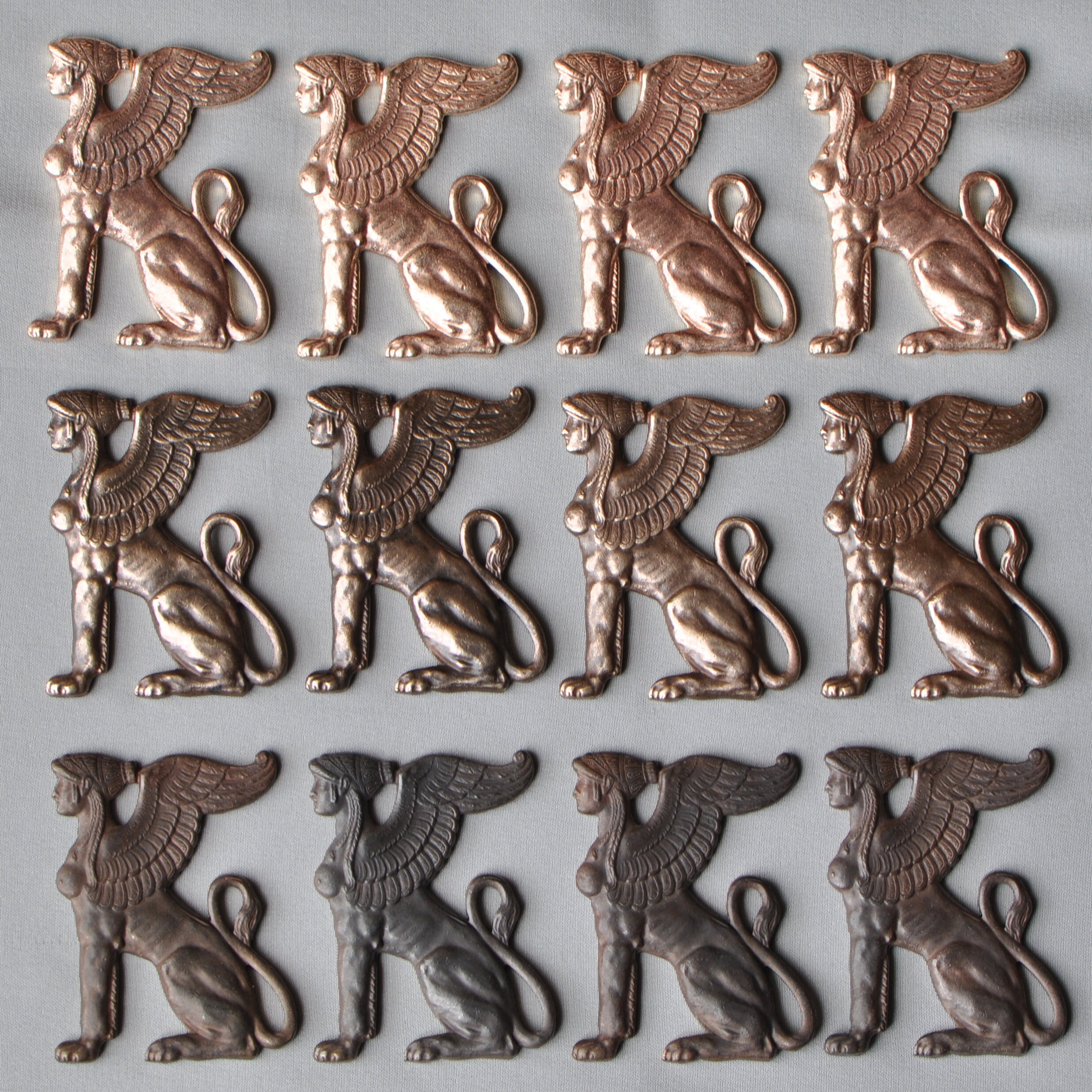 3 Finish Options Egyptian Revival 1850's Sphinx 564J - Etsy