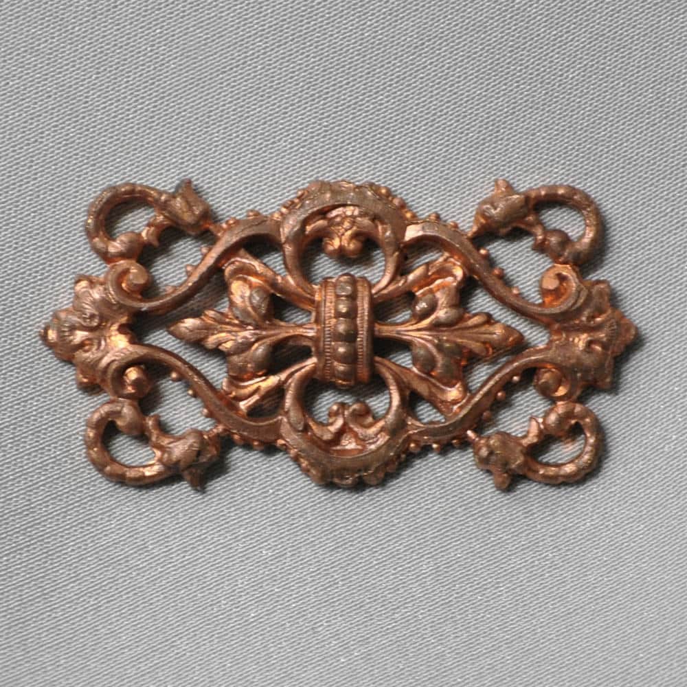 Vintage French Filigree Bracelet Link Fleur De Lis Medieval | Etsy