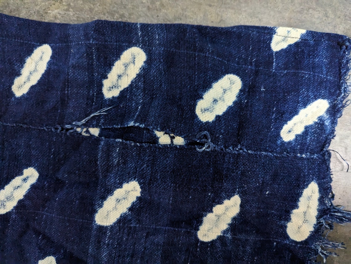 African Indigo Cloth, Fabric - Etsy