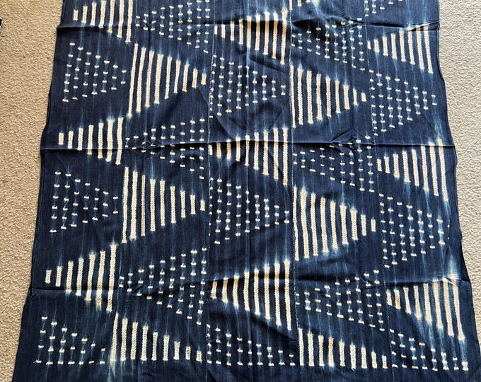 African Indigo Fabric - Etsy