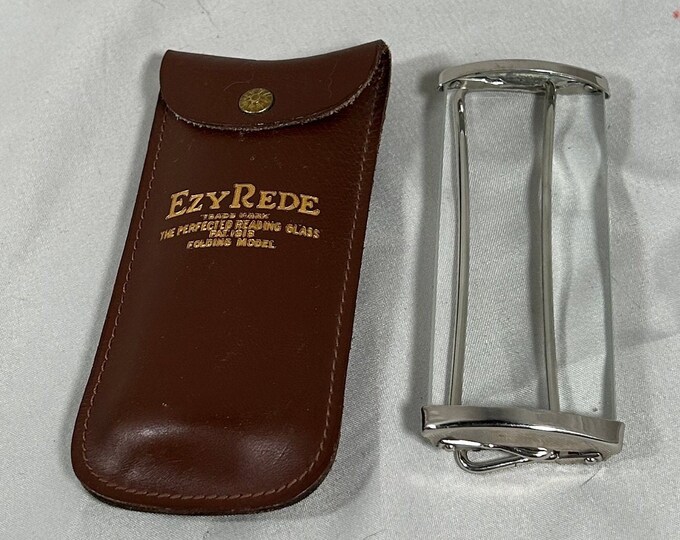 Ezyrede, the Perfected Reading Glass, Folding Model Antique - Etsy
