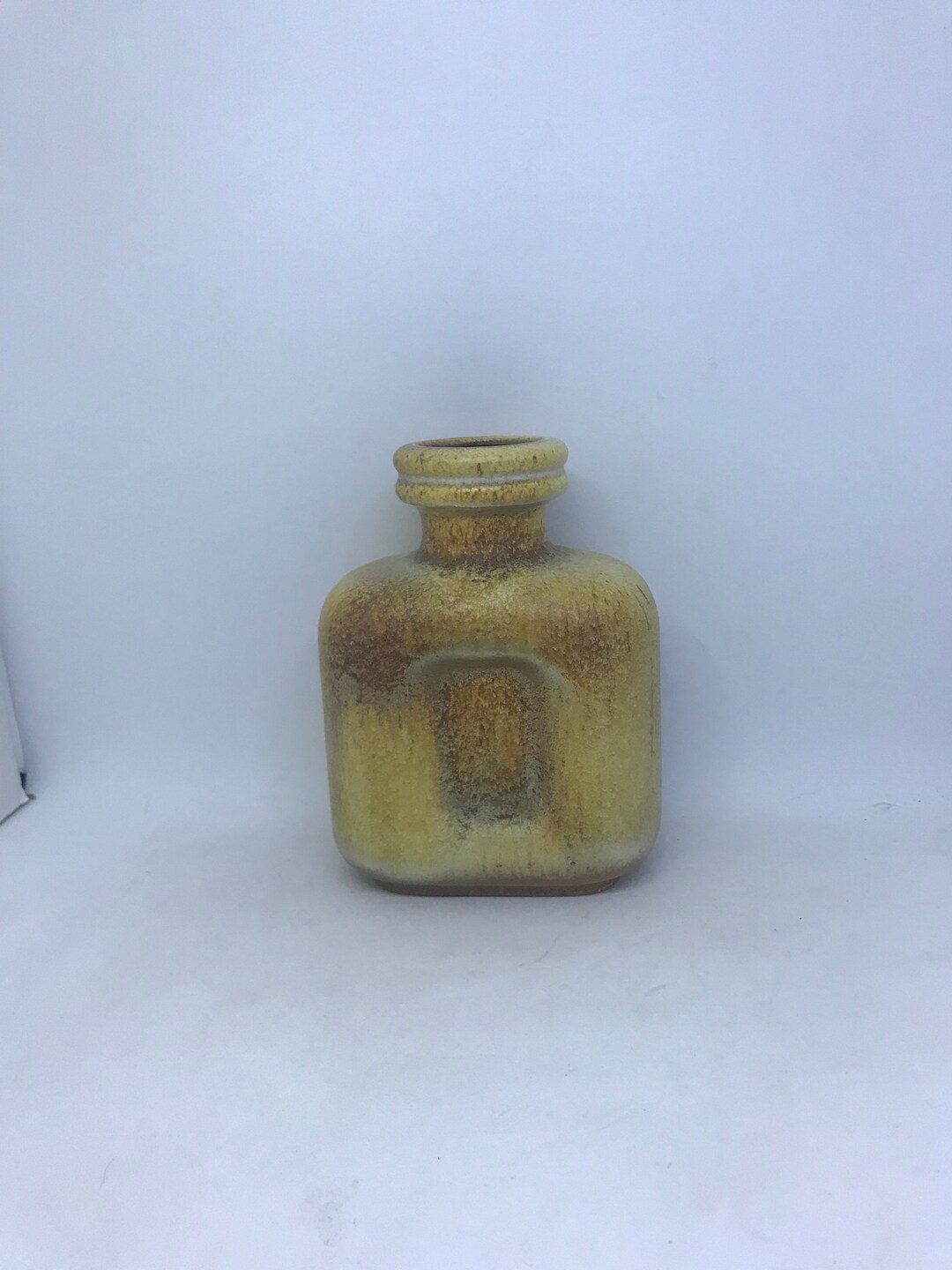 Steuler West German Pottery 442/15 Bottle Vase Mid Century Modern - Etsy