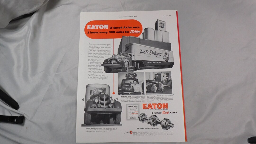 Eaton 2-speed Truck Axles Ad - Etsy